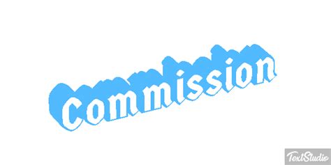 Commission Word Animated  Logo Designs
