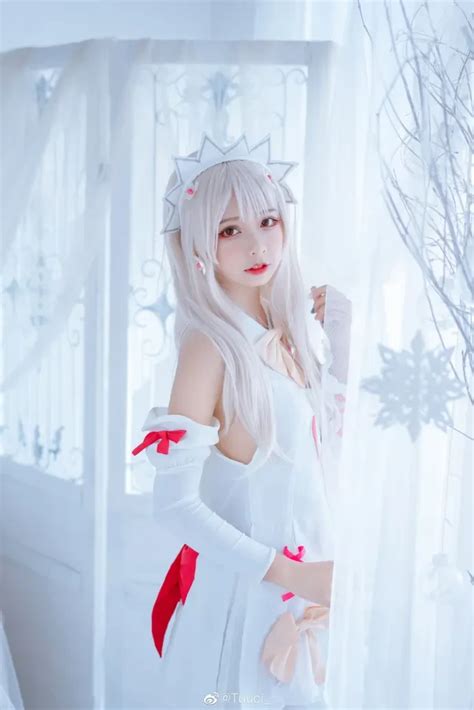 COS正片Fate GrandOrder伊莉雅cos 情人节限定可爱足伊莉雅 哔哩哔哩