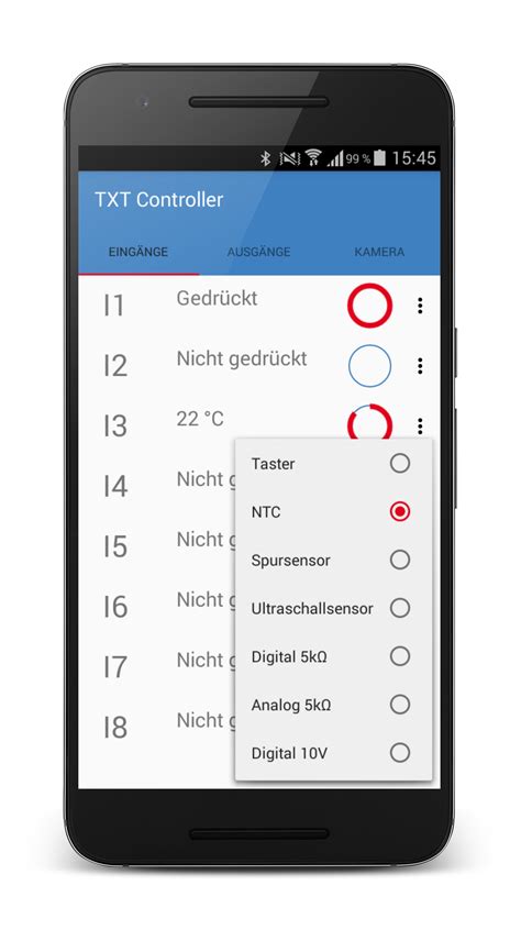 GitHub Bennik FtApp You Can Control The Fischertechnik ROBOTICS TXT Controller With This App