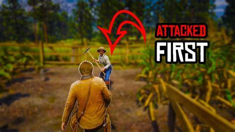 Rdr2 If You Watch Properly Thomas Downes Attacked Arthur 1st