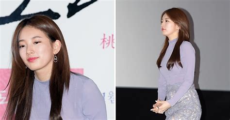 [현장포토] 한복 벗고 섹시 수지 청순 볼륨 몸매