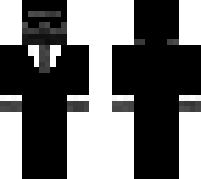 Black And White Suit Minecraft Skins