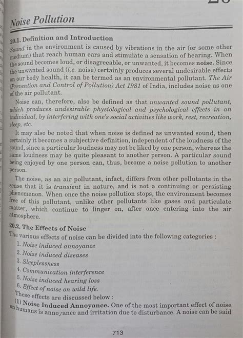 SOLUTION Noise Pollution Studypool