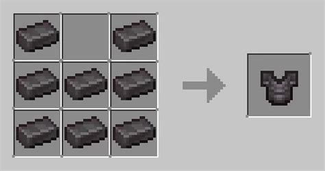 Craftable Netherite Armor Minecraft Data Pack