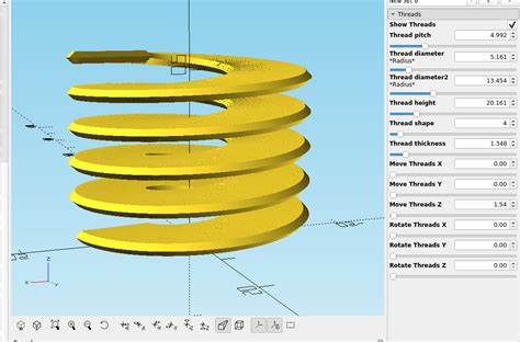 3d Part Design With Inkscape And Openscad31 More Thread Module