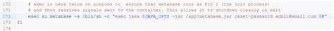 Resetting Admin Password Of Metabase In Docker Desktop Windows 11