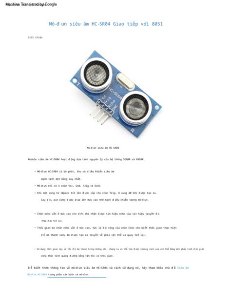 Ultrasonic Hc04 Pdf