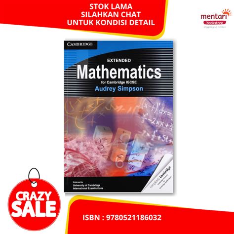 Jual Extended Mathematics For Cambridge Igcse Cambridge International Igcse New Edition