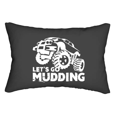 Lets Go Mudding Mud Racing Fans Off Road Motorsport Lumbar Pillows Sold By Edwillluci Sku