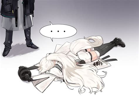 Doctor And Platinum Arknights Drawn By Kazanasakuto Danbooru