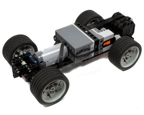 Lego Moc 8835 2wd Drift Racer Chassis Technic 2017 Rebrickable Build With Lego