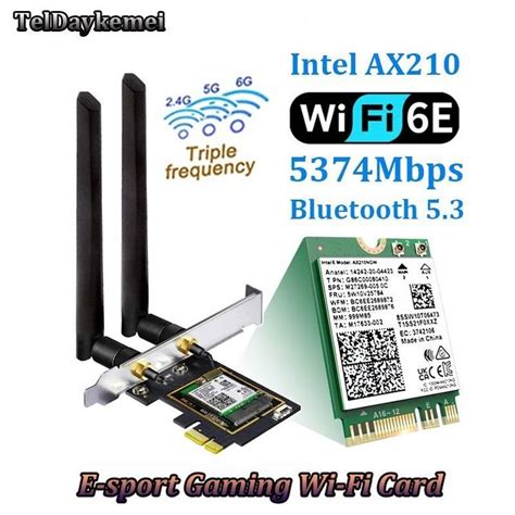 Wi Fi 6e Intel Ax210 Pcie Wireless Adapter Bluetooth 5 3 Kaufen Auf Ricardo