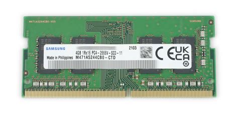 Hp 4gb M471a5244cb0 Ctd Ddr4 2666v 260pin Sodimm L02854 971 4vn05ut Aba [l02854 971] 22 99