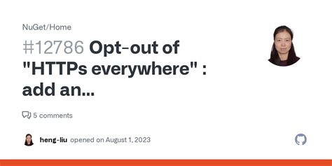 Opt Out Of HTTPs Everywhere Add An AllowInsecureConnections Property In NuGet Config Issue