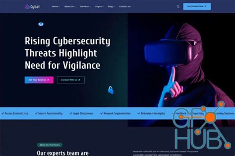Web Template Cybal Cyber Security Html Template 72725