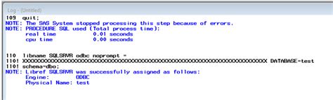 Solved Sas Connect With Ms Sql Server Sas Support Communities