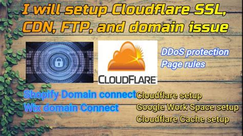 Setup Cloudflare Ssl Cdn Ddos Domain Issues Any Website By Taif04 Fiverr