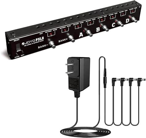 FX Loop Programmable Pedal Switcher PXL Bundle With DC V Reverb