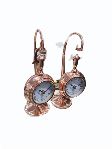 Antique Brass Table Clock Size Small At Best Price In New Delhi Id