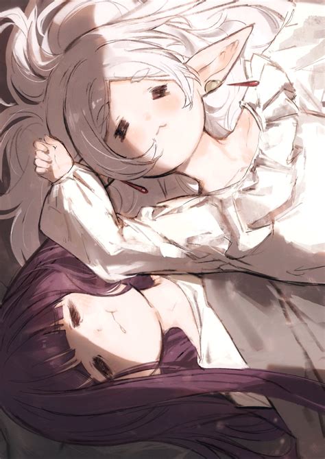 Frieren And Fern Sousou No Frieren Drawn By Moku Muooku Danbooru