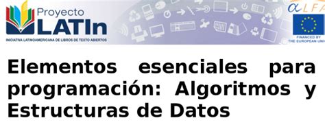 Descarga Un Libro De Algoritmos Y Estructuras De Datos Gratis Para Fortalecer Tus Conocimientos