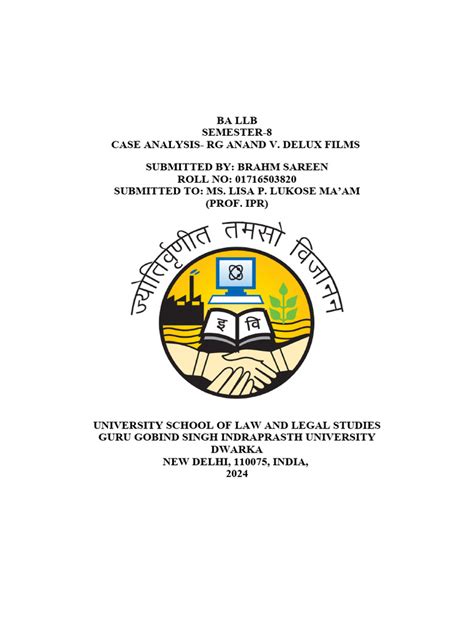 Ipr Assignment 0176503820 Pdf Copyright Copyright Infringement