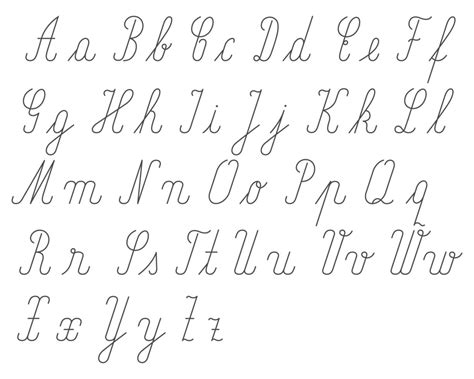 Alfabeto De Letra De Forma Fdplearn
