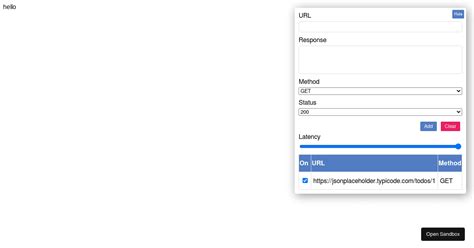 React Codesandbox Codesandbox