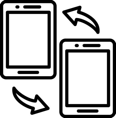 Data Synchronization Line Icon Design 46494436 Vector Art At Vecteezy