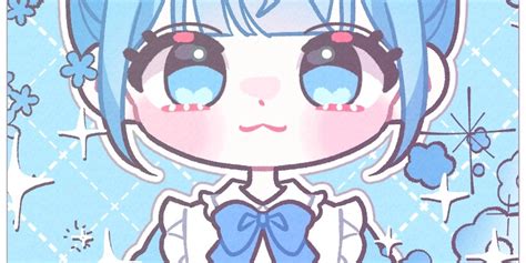 프로필 인장 타입⋆｡˚ ☁︎ ☁️냥요미☁️ Crepe