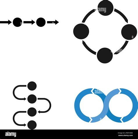 Procedure Iconmovementstep Processvector Illustration Symbol Stock