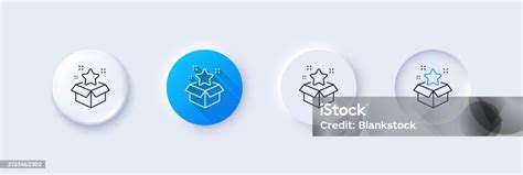 로열티 프로그램 라인 아이콘입니다 보너스 포인트 할인 상자 선 아이콘 벡터 3차원 형태에 대한 스톡 벡터 아트 및 기타 이미지 3차원 형태 고급 그라데이션 Istock