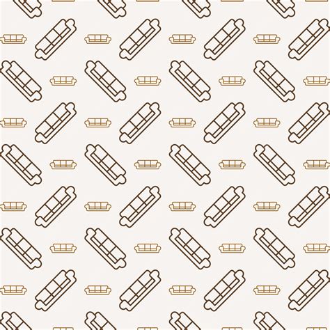 Premium Vector Sofa Furniture Magnificent Trendy Multicolor Repeating Pattern Vector