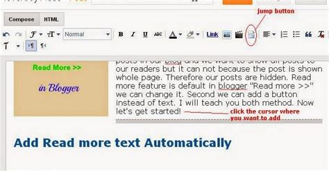 How To Add Read More Button In Blogger Tech Blog