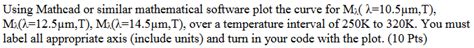 Solved Using Mathcad Or Similar Mathematical Software Plot Solved Using Mathcad Or Similar Mathematical Software Plot