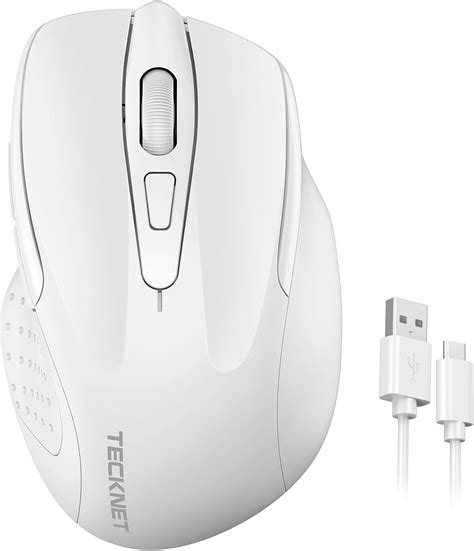 Tecknet Rechargeable Wireless Mouse 24g Silent Quiet