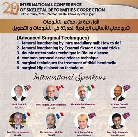 20th International Congress Of Skeletal Deformities Correction Eoa