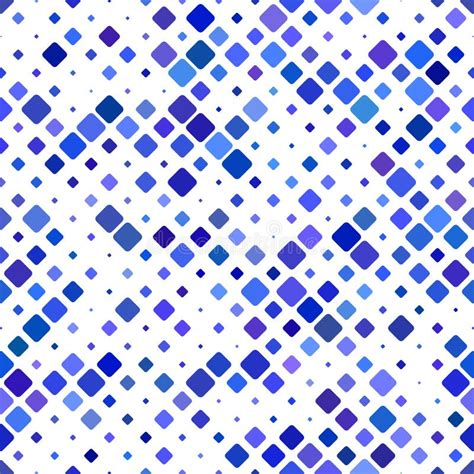 Abstract Seamless Diagonal Square Pattern Vector Mosaic Tile
