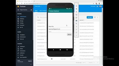40 Android Tutorial Part 1 Firebase Database Connect Firebase And