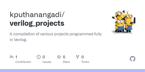 Github Kputhanangadiverilogprojects A Compilation Of Various