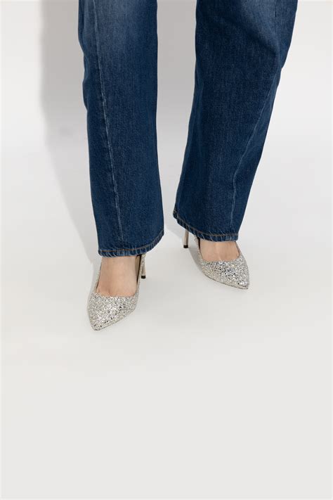 Jimmy Choo ‘romy Glitter Pumps Womens Shoes Vitkac