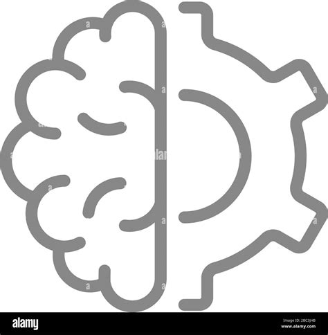 Brain Gears Icon