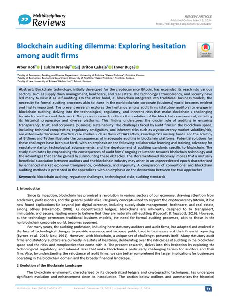 Blockchain Auditing 1736823893 Pdf Audit Business