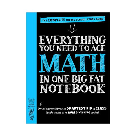 دانلود کتاب Everything You Need To Ace Math In One Big Fat Notebook آرشیو منابع آموزشی زبان