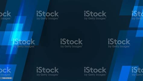 벡터 배너 디자인 진한 파란색 배경 위에 기하학적 패턴의 일러스트 기술 현대 하이테크 디지털 기술 개념 추상적인 인터넷