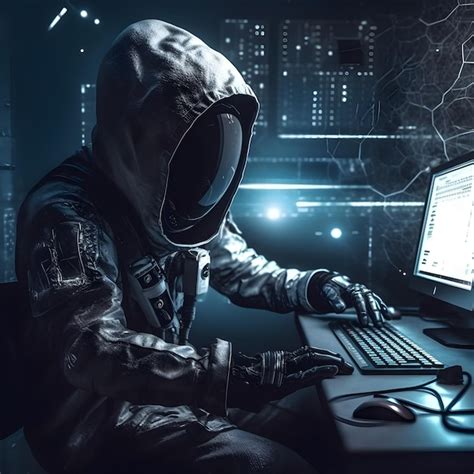 Premium Ai Image Anonymous Robot Hacker Concept Of Hacking Cybersecurity Cybercrime Premium Ai Image Anonymous Robot Hacker Concept Of Hacking Cybersecurity Cybercrime