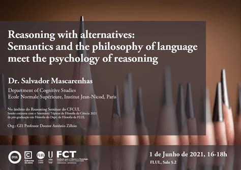Reasoning Seminar 18 “reasoning With Alternatives Semantics And The