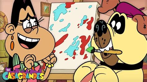 کارتون خانه پر سر و صدا با داستان یک نابغه نقاشی