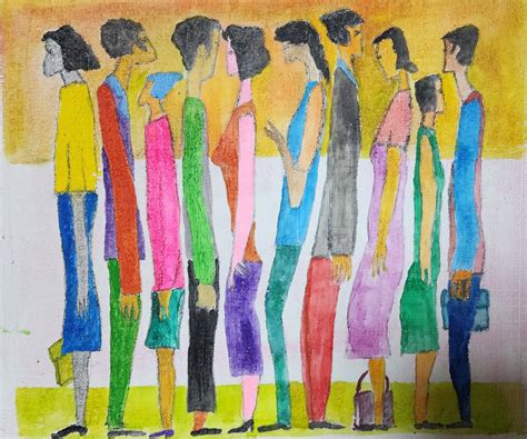 이찌ma의 아침 그림 편지 12월 27일ㆍ화 요 일 사람과 사람 사이의 관계 사람과 사람사이ㆍ아크릴 수채화 318499 이찌ma 이찌ma의 아침 그림 편지