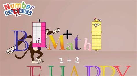 Numberblocks Math Totally Awesome Fun Adventures Youtube